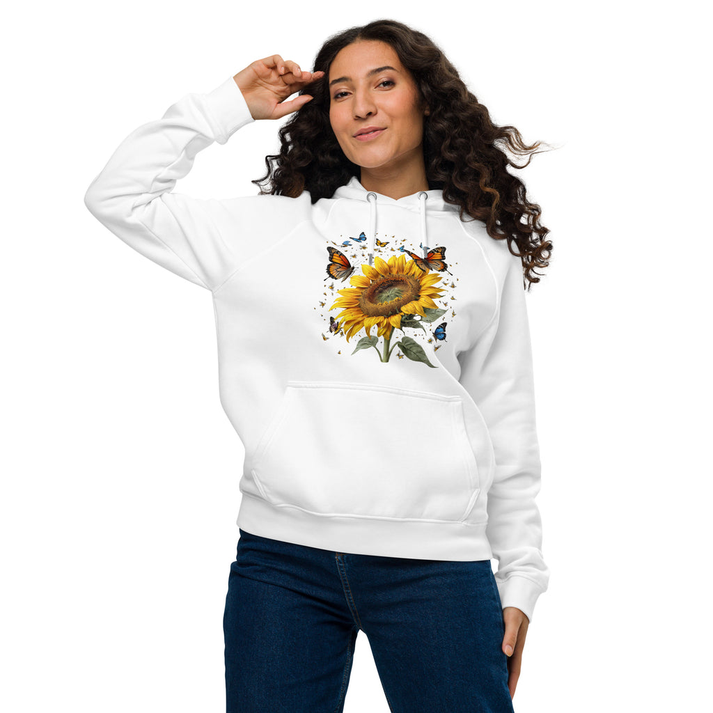 Butterfly Flower Organic Cotton Hoodie – Panaprium